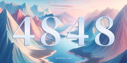 Explore 4848 Angel Number Meaning & Spiritual Growth